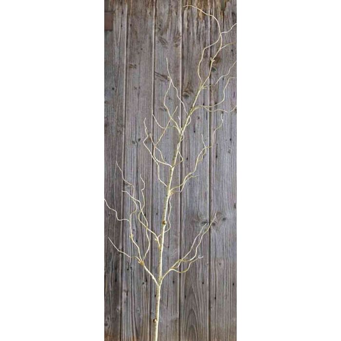 Künstlicher Birkenast RAOUL, weiß-beige, 215cm